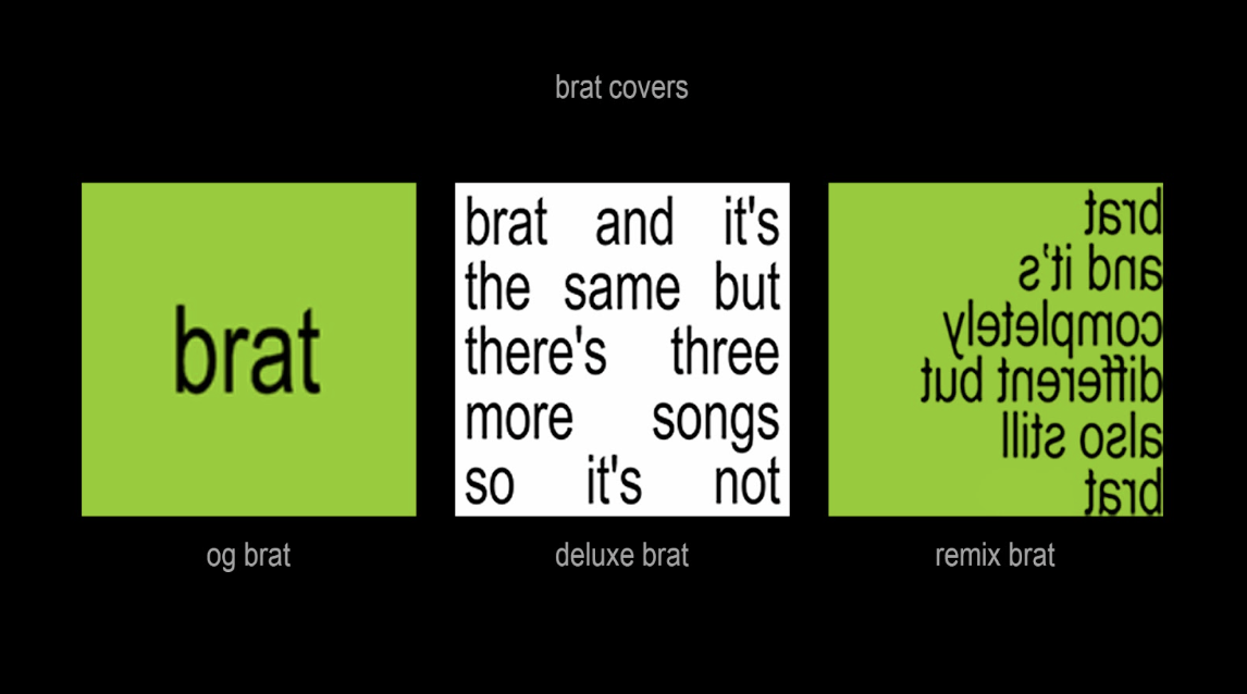 the rise and fall of brat | Poster House