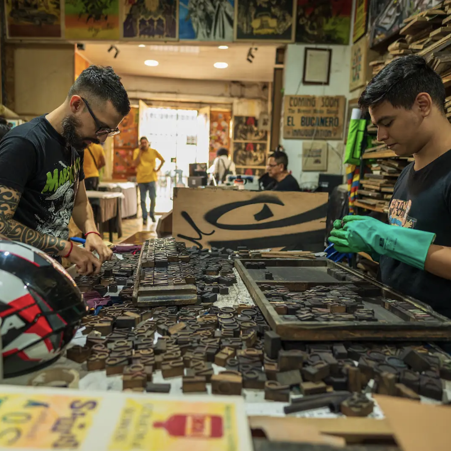 Heritage Printmaking Workshop with La Linterna Cali | Poster House